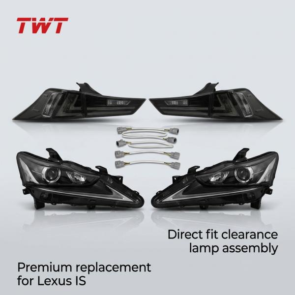 Quality TYC LAMP ASSY, CLEARANCE, LH RH 81620-53060 81610-53060 8162053060 8161053060 for Toyota Lexus IS250 300 2016-2018 for sale