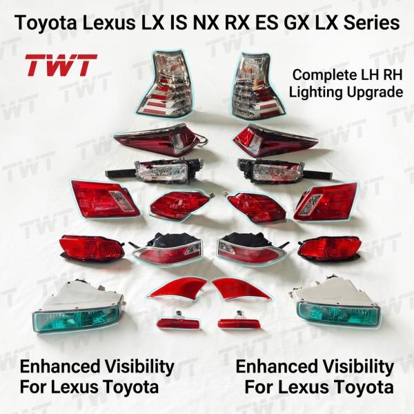 Quality Headlamp Unit And Fog Lamp Assemblies LH RH For Toyota Lexus LX IS NX RX ES GX4 LX Series for sale