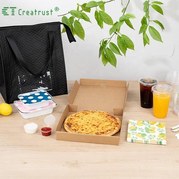Quality Creatrust Factory Wholesale 7 8 9 10 11 12 16 18 19 20 Inch Corrugated Pizza Boxes Packing Supply Manufacturers Supplier for sale