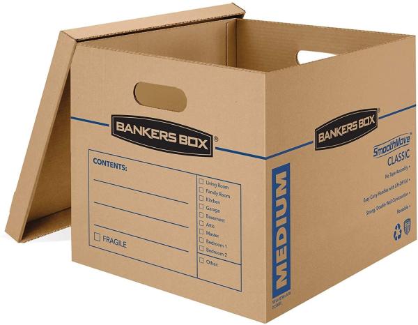 Quality Classic Move Corrugated Box Assemble Without Adhesive Tape for sale