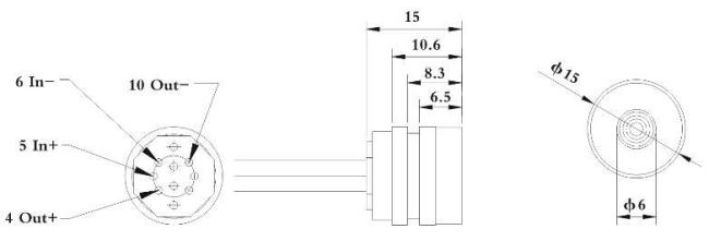 15mm OEM 316L Stainless Steel Pressure Sensor for Liquid Test