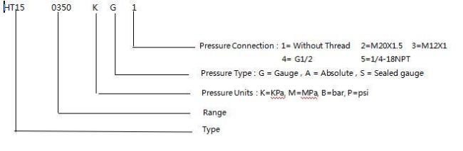 15mm OEM 316L Stainless Steel Pressure Sensor for Liquid Test