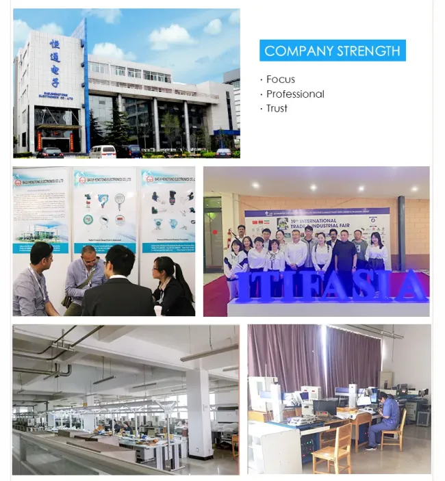 Manufacturing facility producing pressure sensors