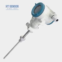 China IP67 4-20mA Temperature Indicator Transmitter Cable Connected Type Input PT100 Temperature Sensor Probe for sale