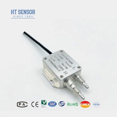 China Aluminium Case HVAC Differential Digital Air Pressure Sensor Transmitter with 0.25% Accuracy and IP65 Protection Customizable for sale