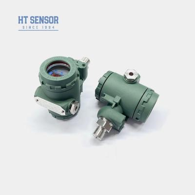 China Green Cast Aluminum Housing Stainless Steel Base Pressure Transmitter Level Sensor Transmitter for sale