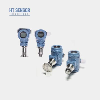 China 4-20mA 2 Wire LCD Displays Pressure Transmitter Oil Flush Isolation Film Pressure Sensor Transmitter for sale