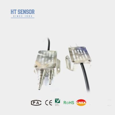China Industrial 4-20mA air Micro-Pressure Sensor Air Gas Wind Differential Pressure Transmitter for sale
