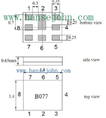 China Low-loss Saw duplexer for mobile telephone LTE and WCDMA Band1 systems for sale