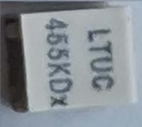 China Piezoelectric Ceramic Filter 455kHz ±1.0kHz 6dB Bandwidth ±10kHz for Industrial Electronics for sale