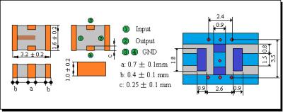 China 2400Mhz  RF FILTERS  Microwave lowpass Filters  Low-Pass, High-Pass, Band-Pass, Band-Stop, Diplexers and Triplexers for sale