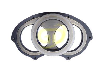 China Concrete Pump Spectacle Wear Plate Cutting Ring For Truck Mounted for sale