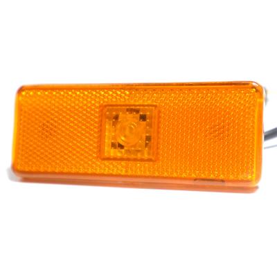 China Buslicht 24V Gele LED zijdelingse lichten voor vrachtwagens OE nr. 3716-00245 Te koop