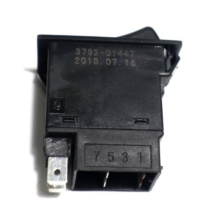 China OE NO. 3792-00225 Bus Parts Switch for King Long Bus Main Power Rocker Switch for sale