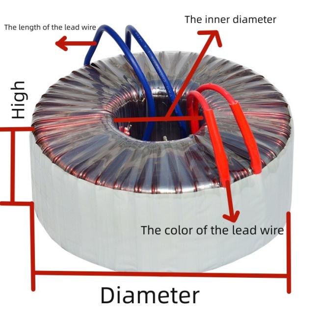 Toroidal transformer components