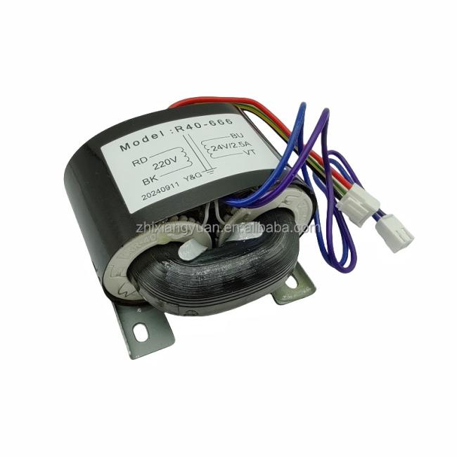 Custom R-Core Power Transformer wiring detail