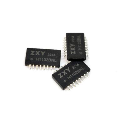 China 16PIN SMD SMT Ethernet Transformer 100 / 1000 BASE-T Modules for sale