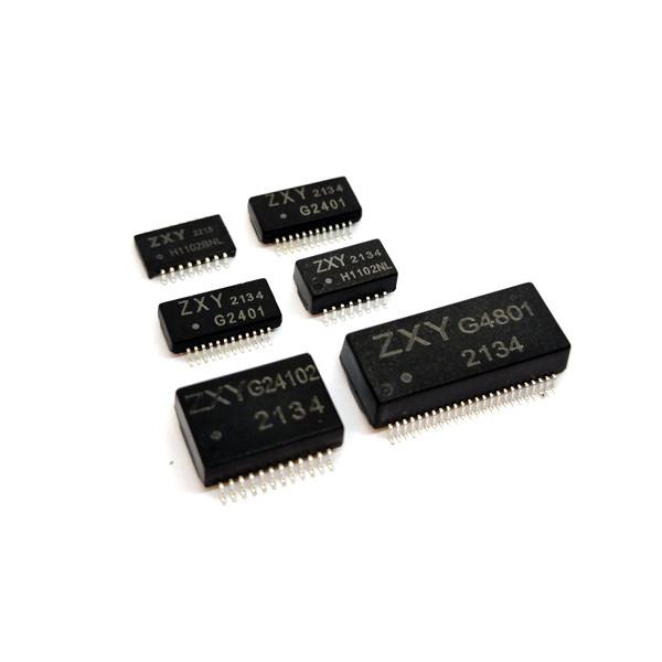 16PIN SMD SMT Ethernet Transformer 100 / 1000 BASE-T Modules