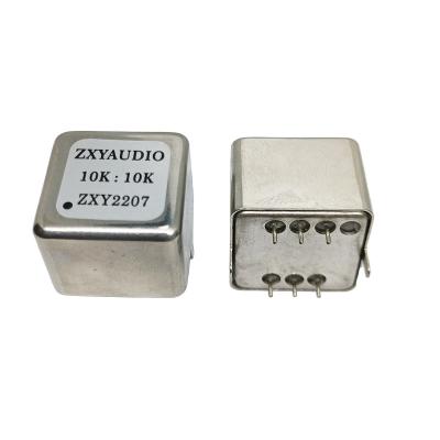 China ZXY2207 High Resistivity 10K:10K Permalloy Audio Transformer With Low Loss for sale