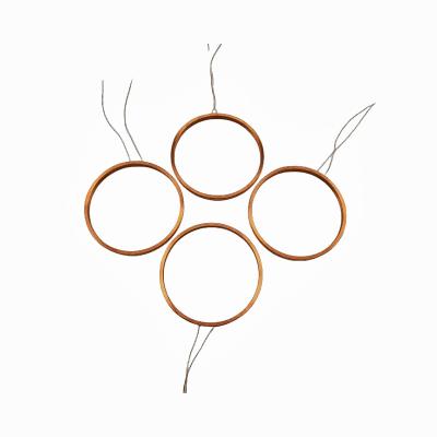 China Shaped Hollow Copper Inductor Coil Insulated Copper Winding Wire for sale