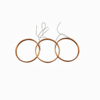 China Shaped Hollow Copper Inductor Coil Insulated Copper Winding Wire for sale