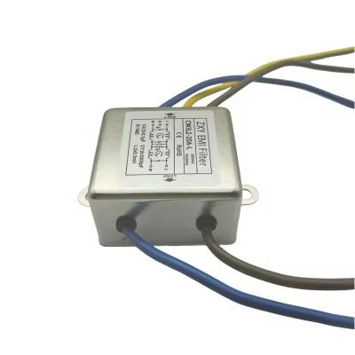 China EMI Filter Single Phase Anti-Interference Power Supply 115V /250V /380V CW3L2-20A-L CW4L2-20A-S CW4L2-20A-T 50/60HZ for sale