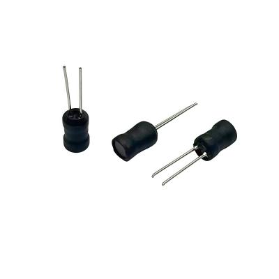 China DR4*6-150uh I-Shape Inductor High Current Plug-in Inductor Drum Core Axial Leaded for sale