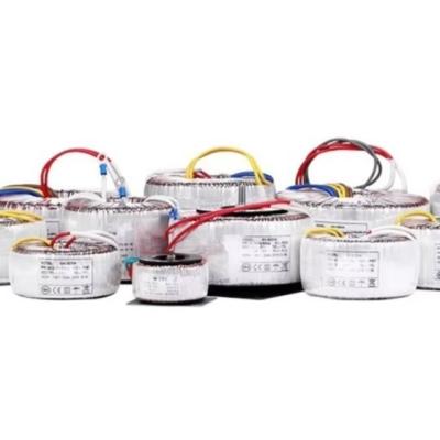 China 60Hz Custom Toroidal Transformer for Audio Amplifiers - Input/Output Voltage Design for sale