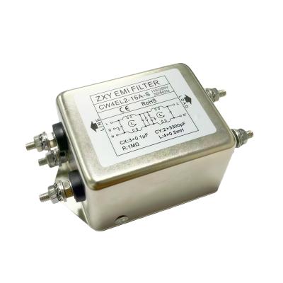 Китай Высокопроизводительный фильтр 115/250В CW4EL2-16A-S для очистки от помех по сети питания, EMI фильтр продается