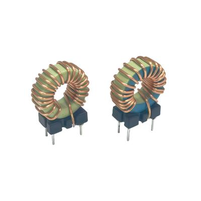 China High Magnetic Flux Efficiency Toroidal Inductor with Vertical Base and 5 Turns Enameled Wire for sale