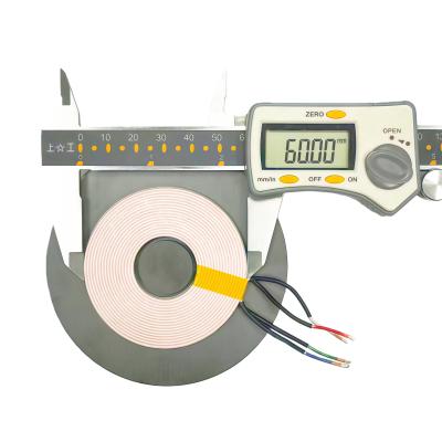 China 90mm Wireless Power Supply Coil Multi-Strand Litz Wire and Four-Layer Winding for sale