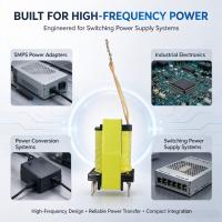 China EC35 High Frequency Power Supply Transformer with Ferrite Core for Step-Up Step-Down Conversion and Electrical Isolation for sale