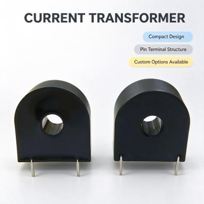 China Compact Design PCB Mount Current Transformer with Electrical Isolation for Electrical Current Measurement and Monitoring Systems for sale