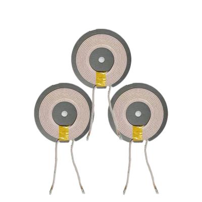 China G50-6.3UH Qi Standard Wireless Charging Coil Enameled Wire Receiving Coil for sale