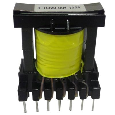 China Magnetic Core High Power High Frequency Transformer Vertical Straight Plug for sale