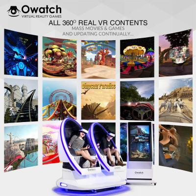 China Owatch-2018 Hot selling Shooting  Cinema Virtual Reality 9D VR Chair-3rd Cinema 360 degree for sale
