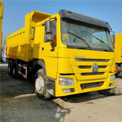 China USED ​​TRUCK 6X4 sino howo diesel 6x4 dump truck for construction site > 8L for sale