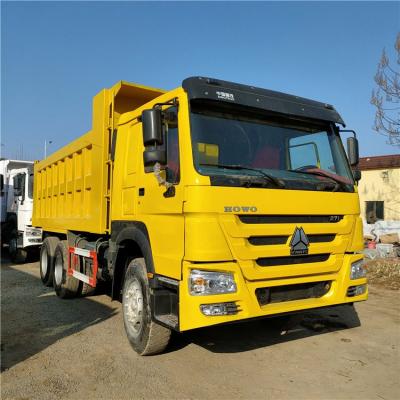 China USED ​​HOWO 6X4 Dump 10 Wheels TRUCK Used Dumper Truck Dumping Tipper For 30-40T > 8L for sale