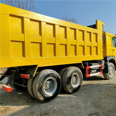 China High Quality USED TRUCK Second Hand 6*4 Used China Brand Howo Dump Truck For Sale > 8L for sale