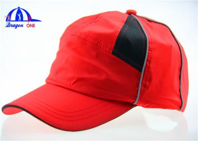 Cina Cappucci correnti su ordinazione di profilo alto rosso respirabile con il tessuto 100% del poliestere in vendita