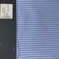 Quality OEM ODM Custom 35% Lyocell 65% Polyester 108GSM Blue Striped Woven Lyocell for sale