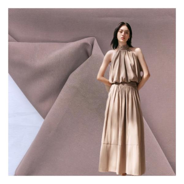 Quality 130GSM Hot Sale Breathable Smooth Wrinkle-Resistant Fabric for Summer Casual Dresses for sale