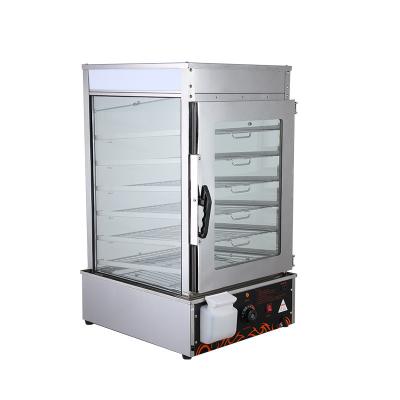 China 6 layers Stainless steel timer hot showcase display warmer  WT8613824555378 for sale