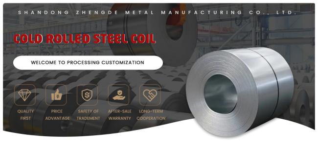 Factory Direct 0.125-4.0mm Galvanized Sheet/Coil Ss250 Ss275 Cold Rolled Steel Coil