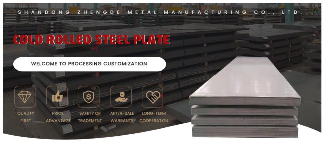 ASTM China Good Cold Rolled High Low A36 St37 S235jr Ss400 C10e SPCC Quality Steel Plate Sheet Factory Price
