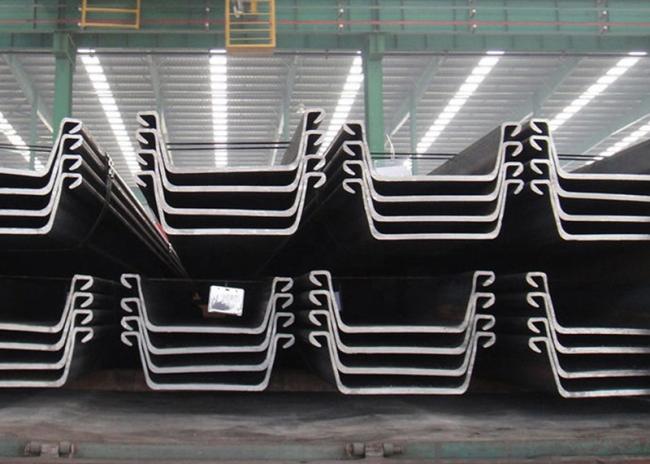 Customized Sy290 Cold Rolled U Steel Sheet Pile Hot Rolled U-Type for Retaining Wall Cold Rolled Larsen Steel Sheet Piles