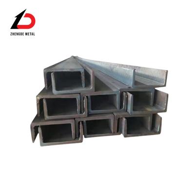 Cina S330 Ss400 Acciaio strutturale H laminato a caldo 100*55*5*8.5 120*60*5.5*9 Acciaio a canale Cu personalizzabile in vendita