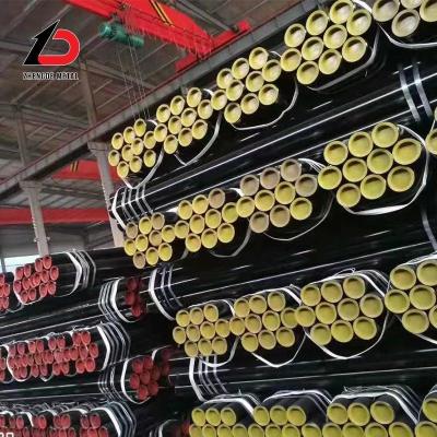 China Hot Selling Oil Pipe Line API 5L ASTM A106 A53 Seamless Steel Pipe Carbon Steel Pipeline for Gas Tube with High Precision Price for sale