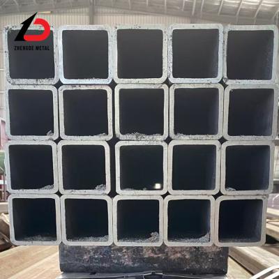 China China Factory S235jr Ss400 S235j0 A572 Carbon Steel Rectangular Seamless Tube Low Carbon Seamless Steel Tube Galvanzied Rectangular Tube for Building Material for sale