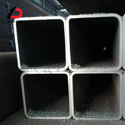 China China Factory S235jr Ss400 S235j0 A572 Carbon Steel Rectangular Seamless Tube Low Carbon Seamless Steel Tube Galvanzied Rectangular Tube for Building Material for sale